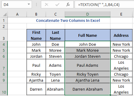 How to Concatenate Values of Pivot Table | Basic Excel Tutorial