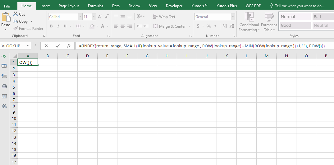 How To Return Multiple Values Vertically With Vlookup Excel