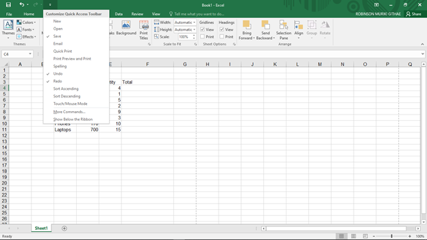 031720_0644_PrintinginE4.png | Basic Excel Tutorial