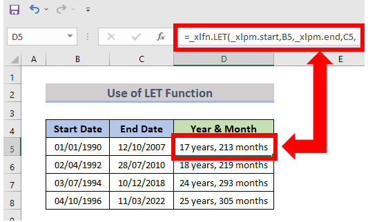 How to calculate years between two dates in Excel | Basic Excel Tutorial