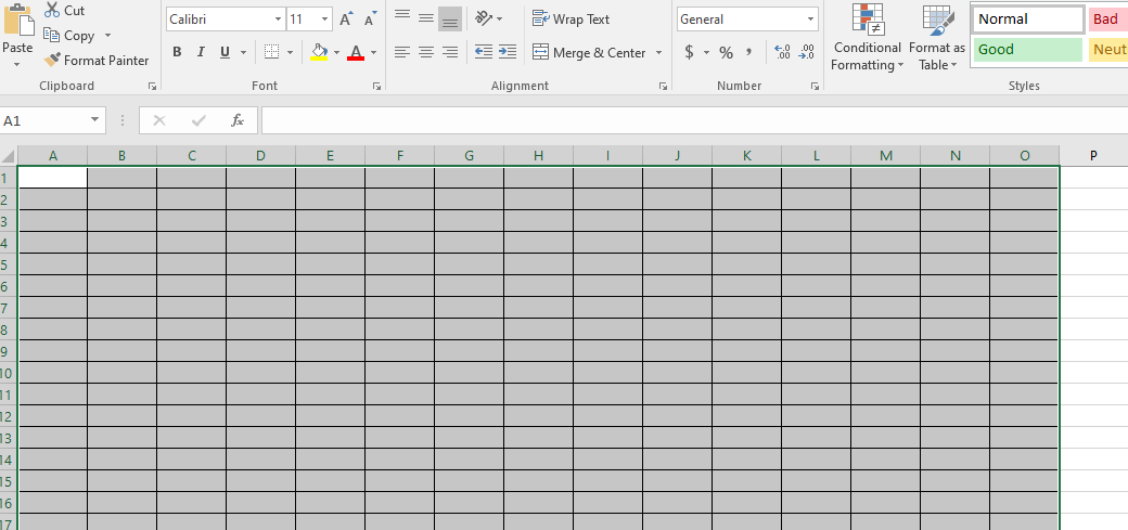 Methods to get rid of dotted lines in Excel - Excel Tutorial