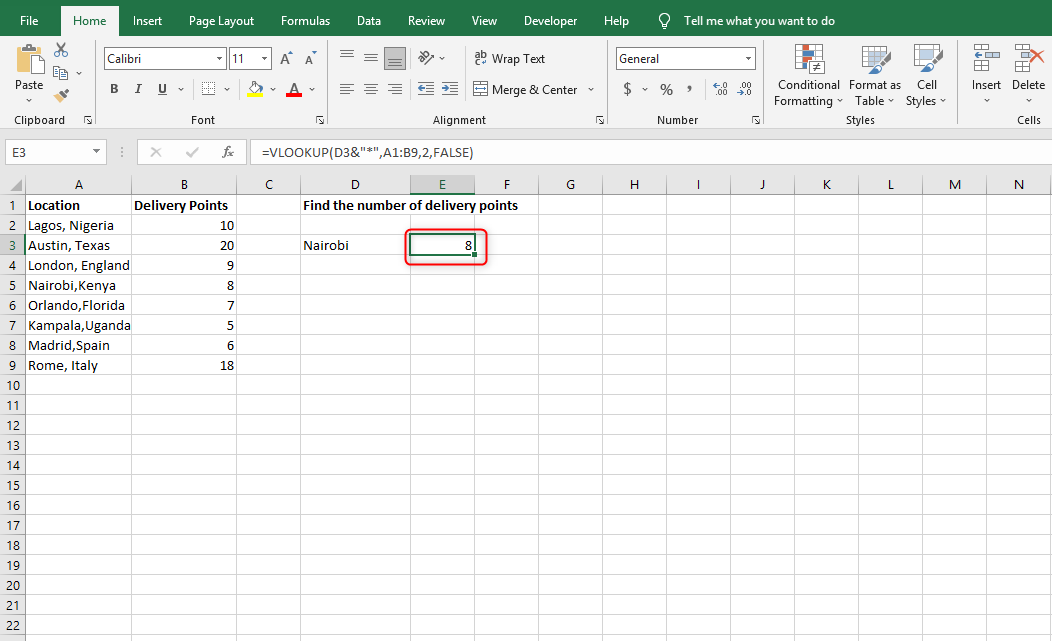 How To Use Wild Cards In Excel Basic Excel Tutorial