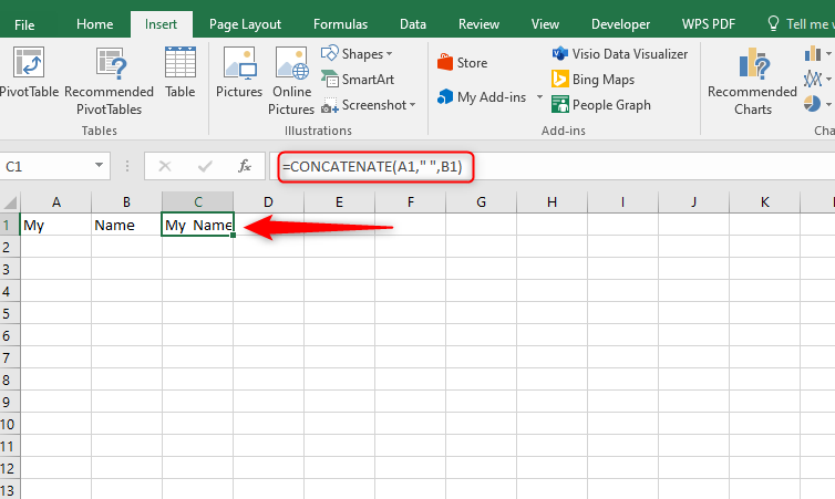 How to concatenate in Excel | Basic Excel Tutorial