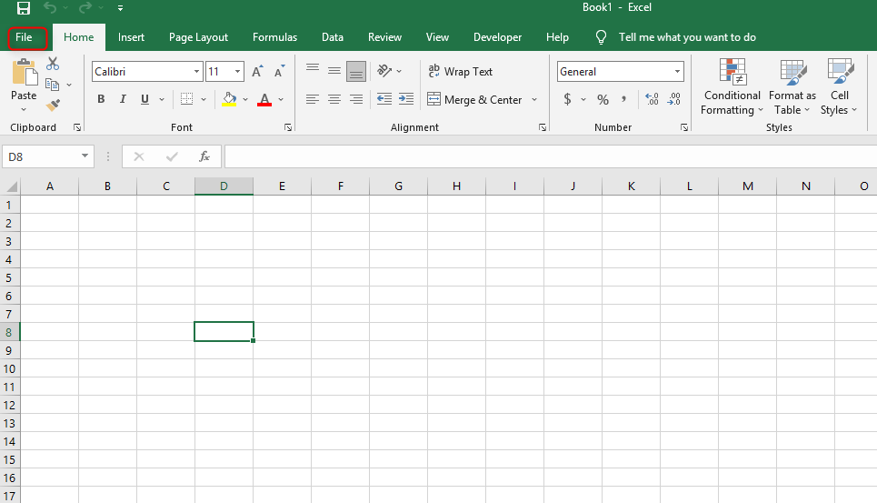 Guide on fixing memory/disk space error in Excel
