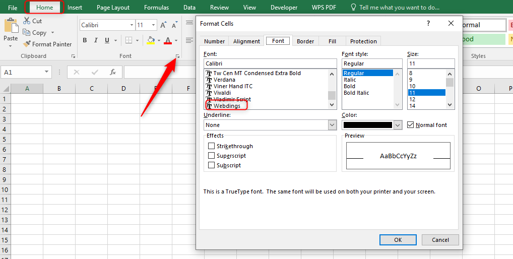 Inserting a checkmark or tick in Excel - Complete