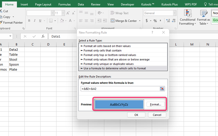 How to compare two columns for differences in Excel | Basic Excel Tutorial