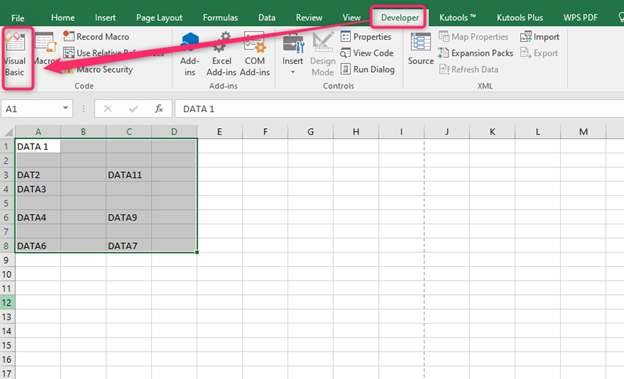Fill Down Blank Cells Until the Next Value in Excel – 3 Ways