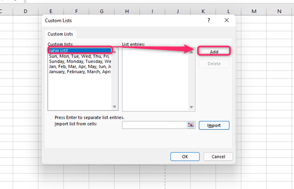 How Easy Steps To Create A Custom List In Excel