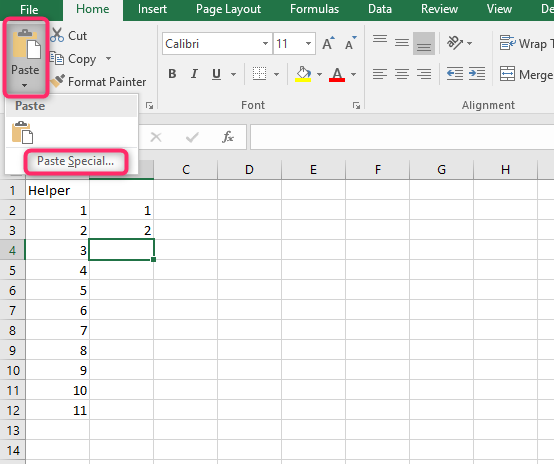 Data Flipping in Excel: Reverse the Data Columns and Rows