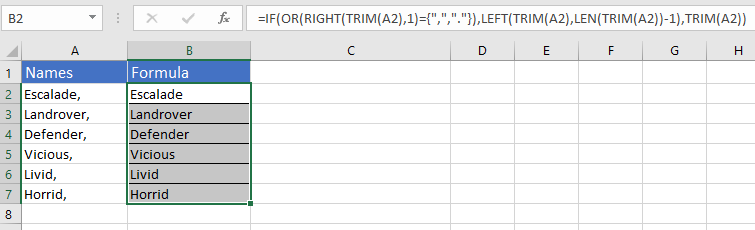 Guide of Removing the comma from Text and Numbers In Excel