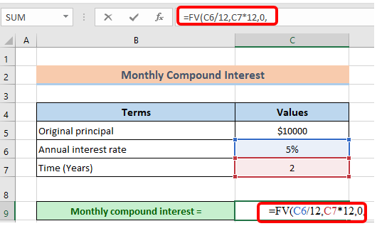 How To Calculate Compound Interest In Excel | Basic Excel Tutorial