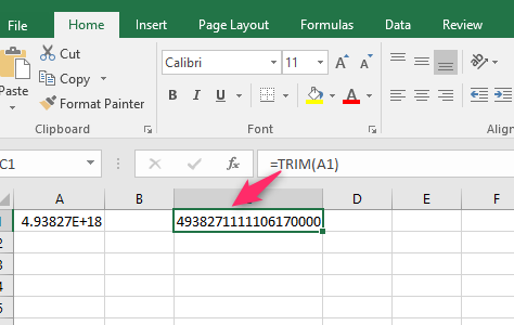 How to remove e- in Excel | Basic Excel Tutorial
